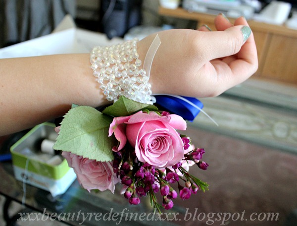 BeautyRedefined by Pang: DIY Prom Corsage and Matching Boutonniere