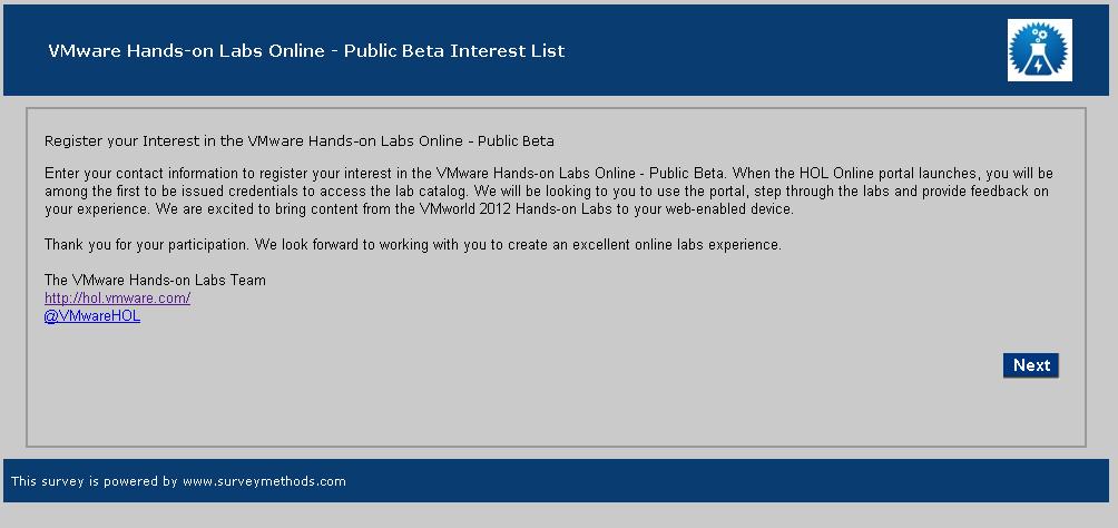 Free Online VMware Lab - VMware Hands-on Labs (HOL)