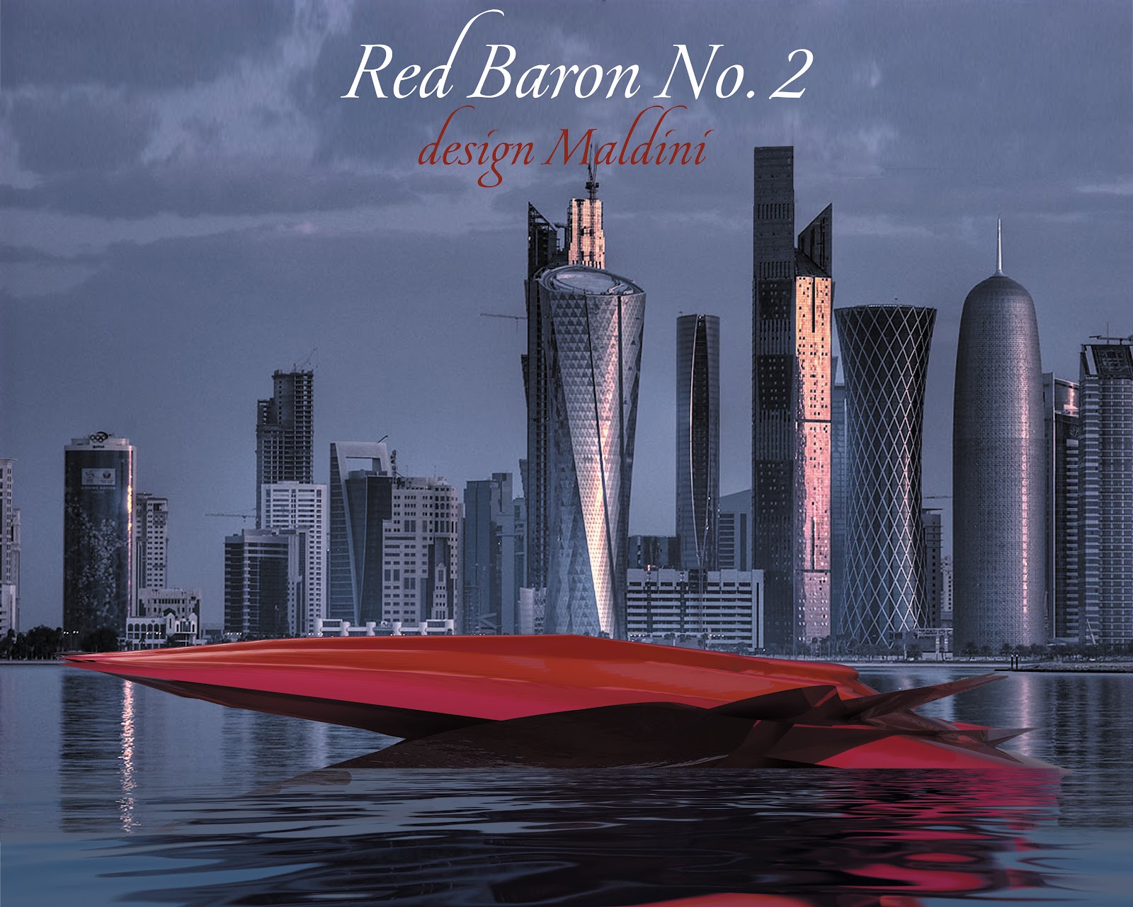 maldini: Motor boat Red Baron in Doha