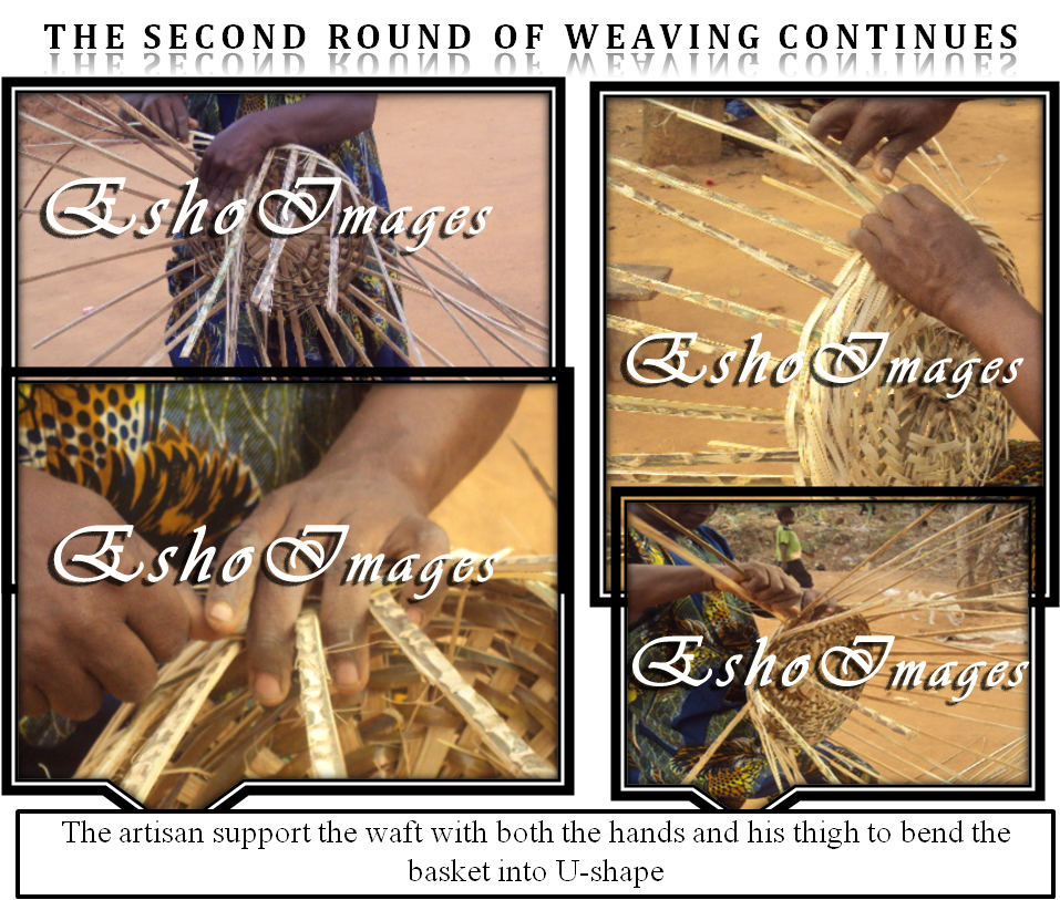 Nigeria Art and Craft: Local BAsket weaving in Aba-Oyo village Ondo ...