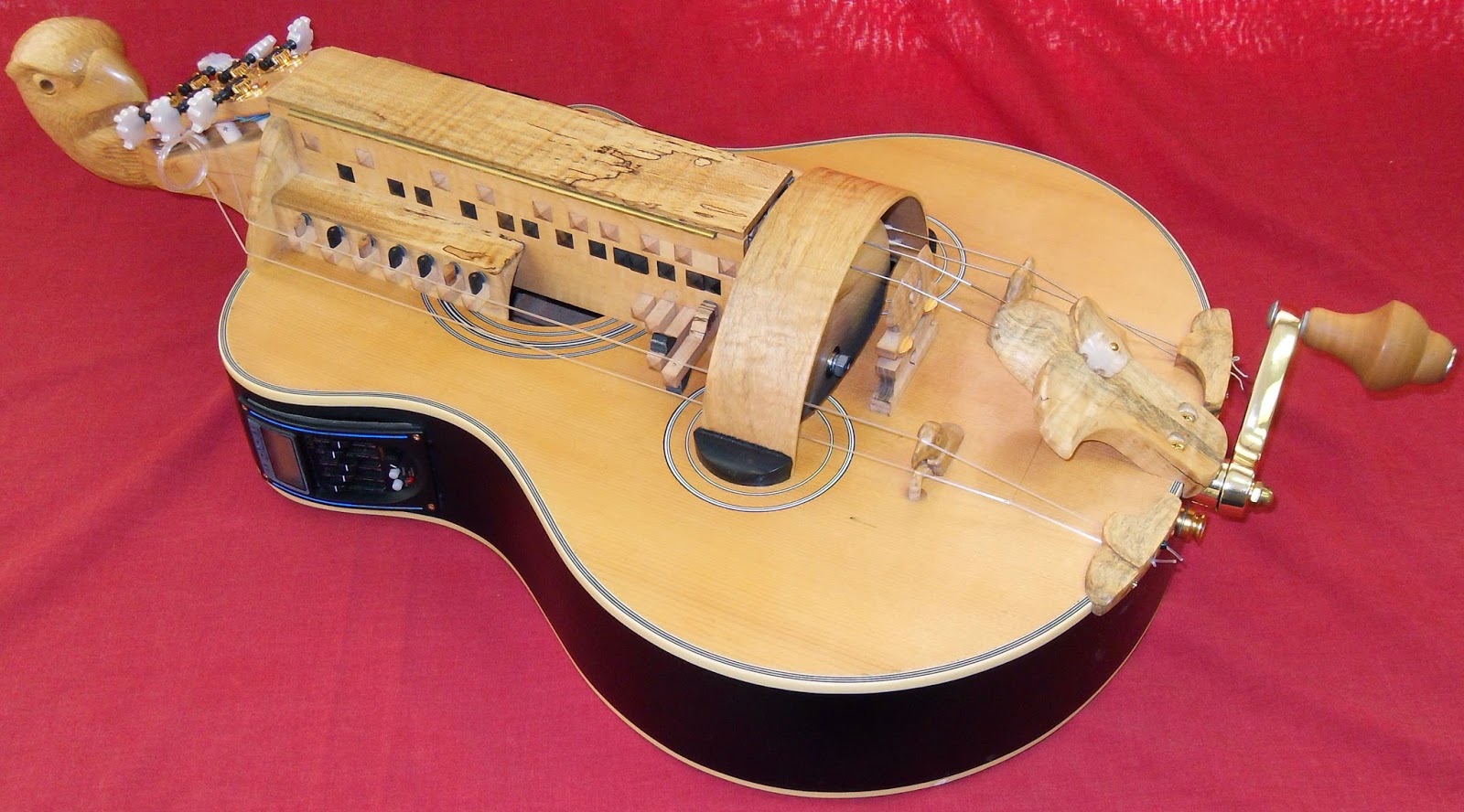 joel peyton, luthier: my hurdy gurdy