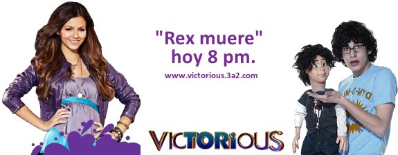 VICTORIOUS: Hoy Rex morira en "Victorious"