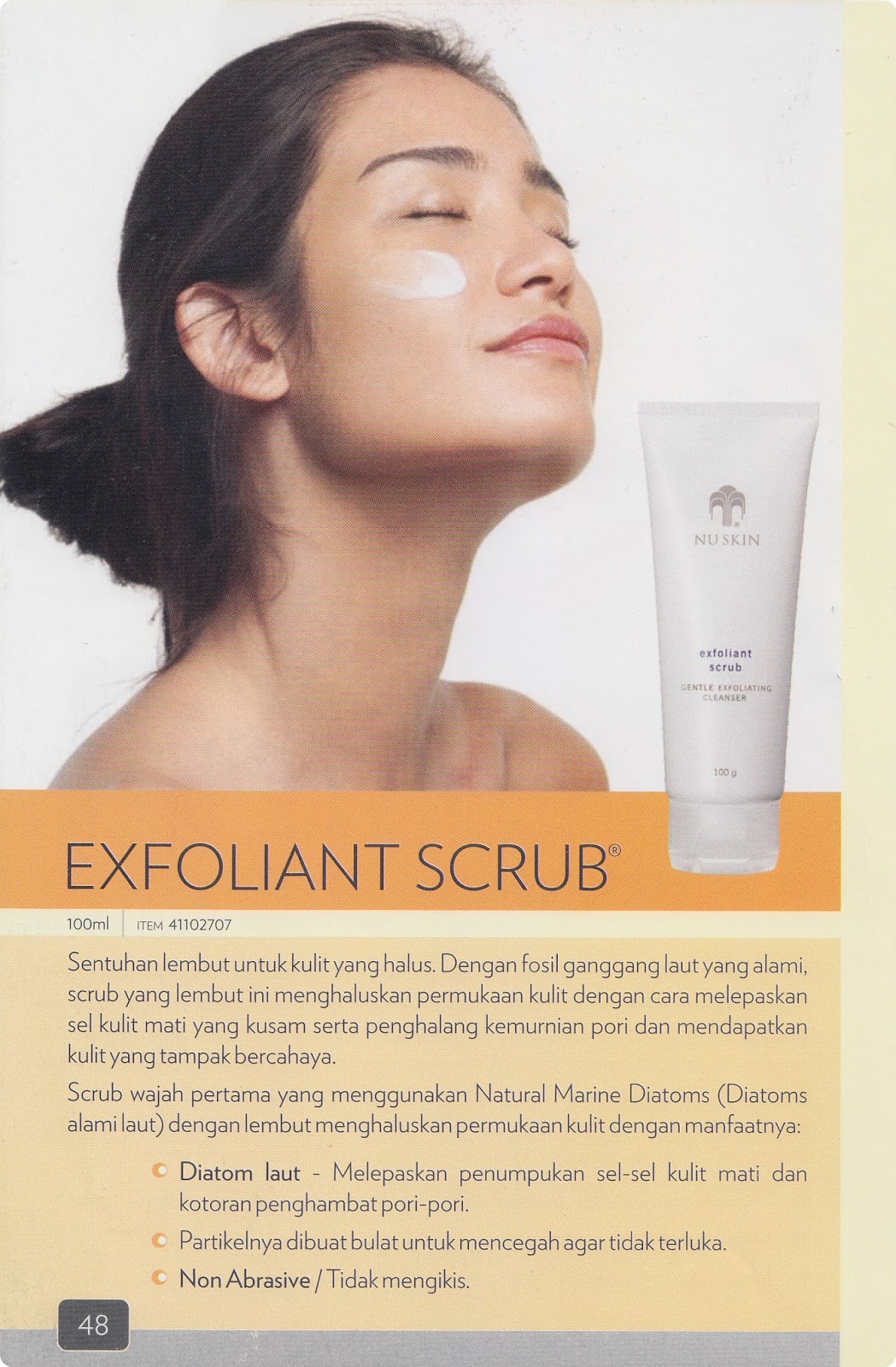 Nuskin Umi Fatih: EXFOLIANT SCRUB