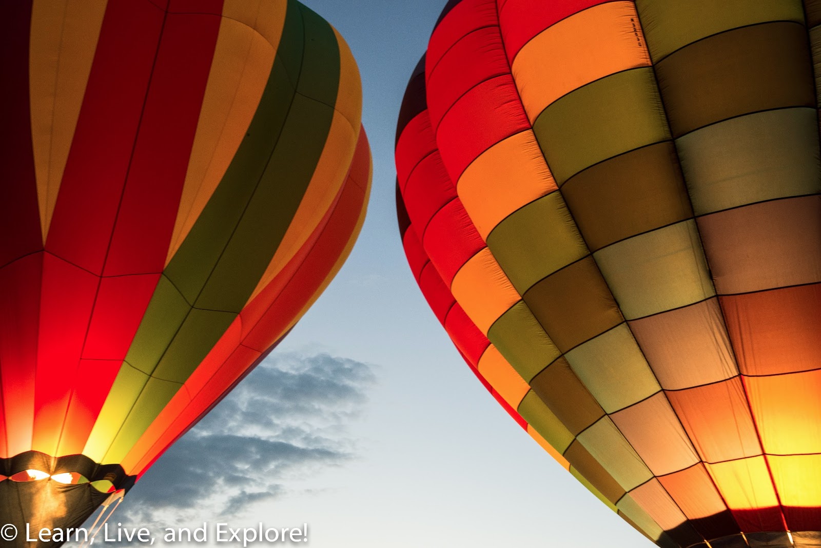 A Hot Air Balloon Glow Party ~ Learn, Live, and Explore!