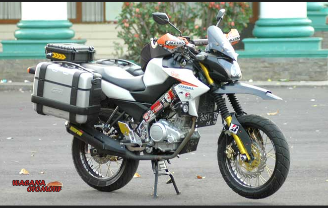 100 Gambar Modifikasi Motor Yamaha New Vixion ala Touring