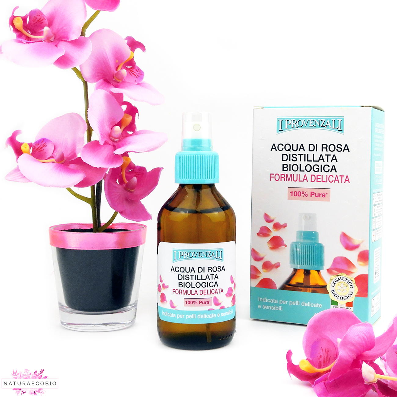 NaturaEcobio: [Review] I Provenzali Bio - Acqua Di Rosa Biologica