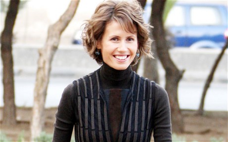 anna maria: Mrs Assad - first lady of Syria