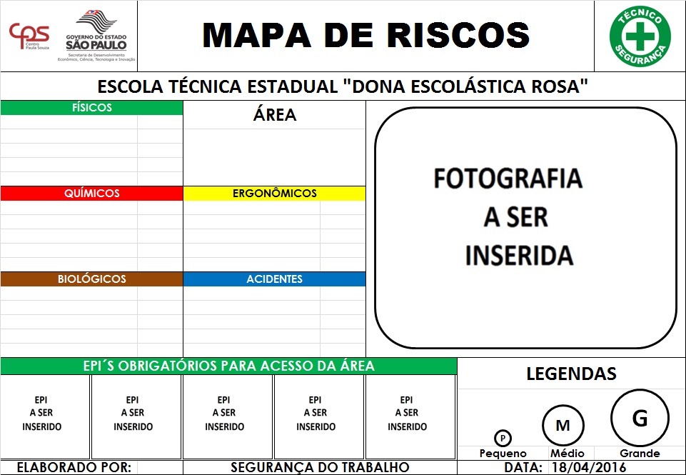 ELABORANDO UM MAPA DE RISCOS
