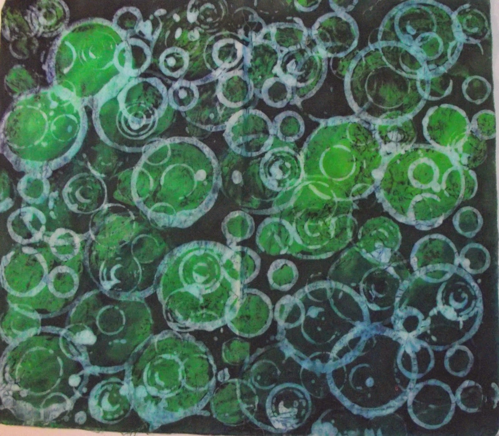 Amy's Etcetera: Resist Dyeing - Day 3