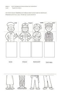 I'm happy now in PAUD: LKS LEMBAR KERJA SISWA TEMA PROFESI/PEKERJAAN ...