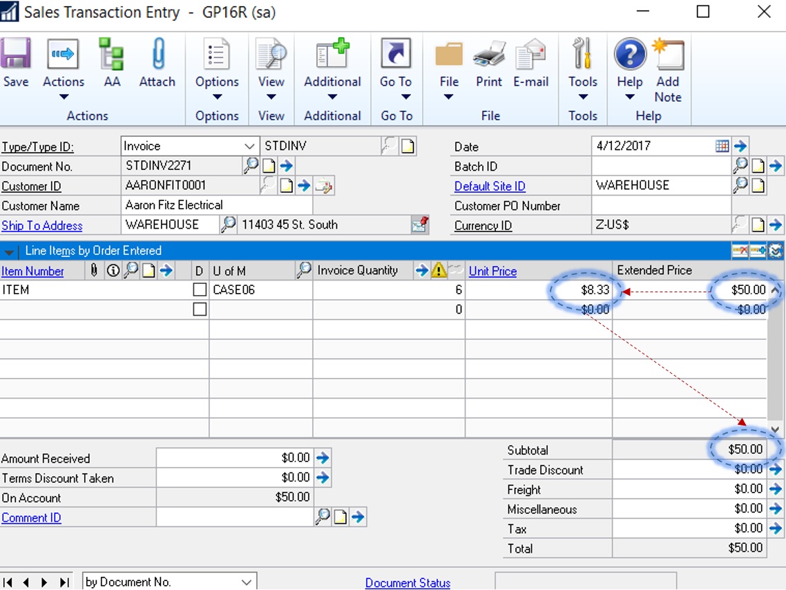 Dynamics GP Essentials: Rule of Thumb | Sales Order Processing - Unit ...