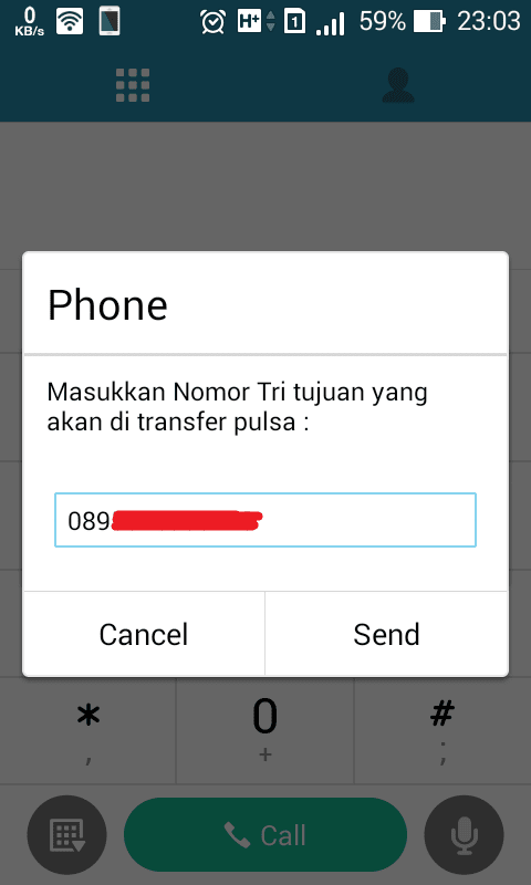 Cara Transfer Pulsa Tri (3) - TeknoSee