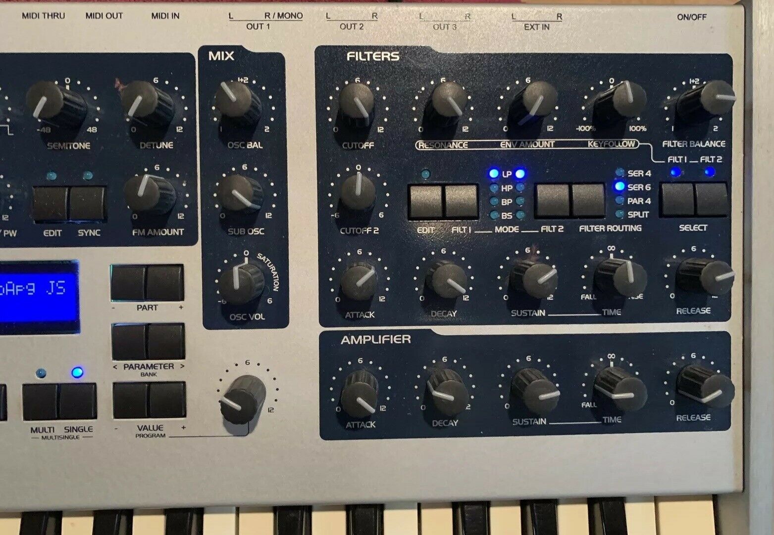 MATRIXSYNTH: Access Virus Indigo Virtual Analog Synthesizer SN G10001622