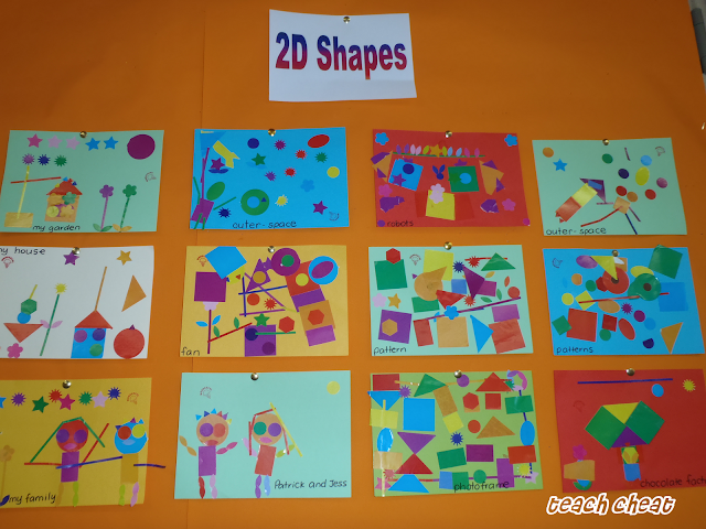 Teach Cheat: 2D Shape Pictures