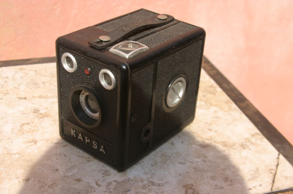 Blog Do Marcos Alexandre: Maquina Fotografica Kapsa "Pinta Vermelha"
