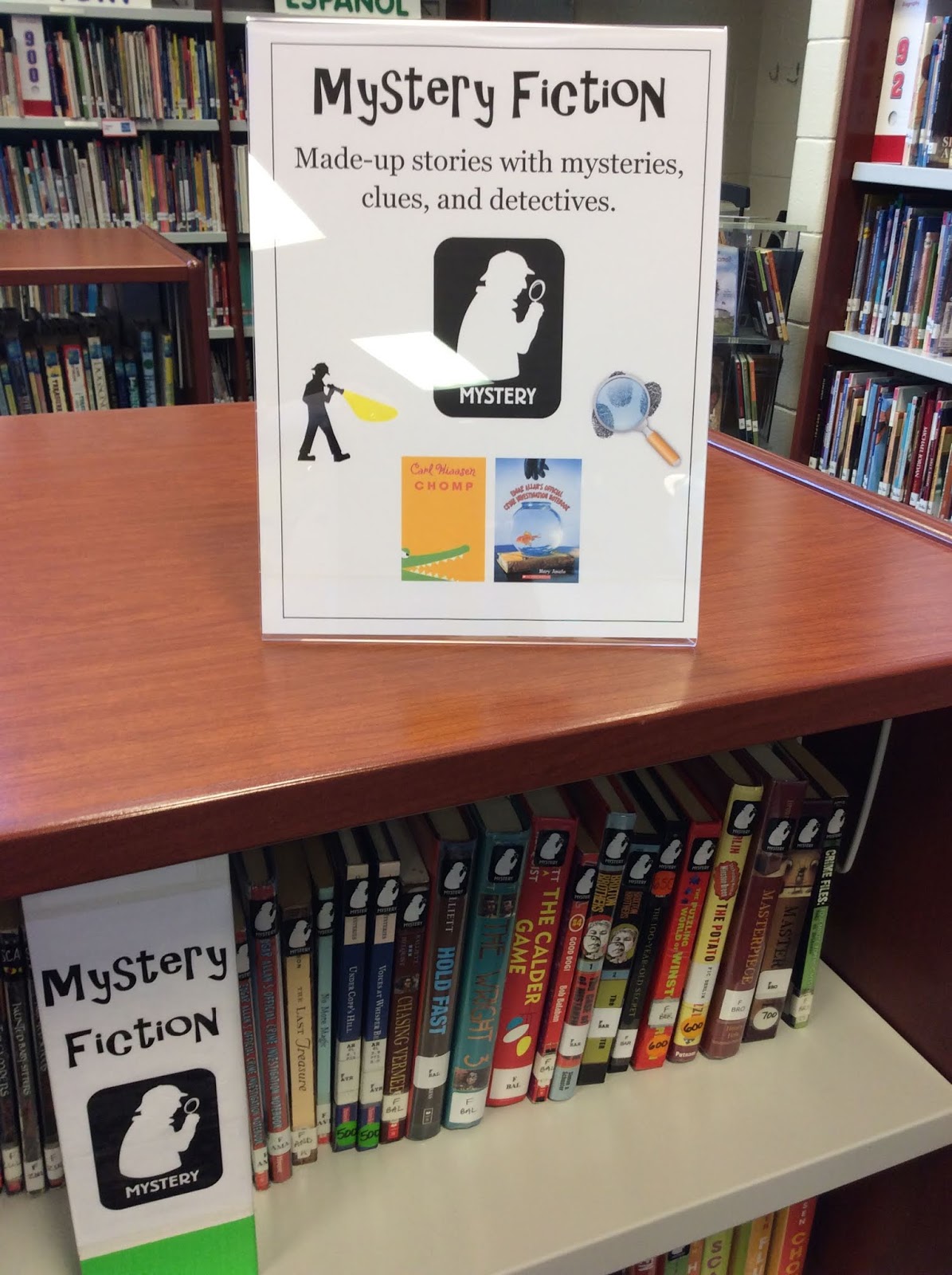 HSD36 Library Blog: Our New Genrefied Library!