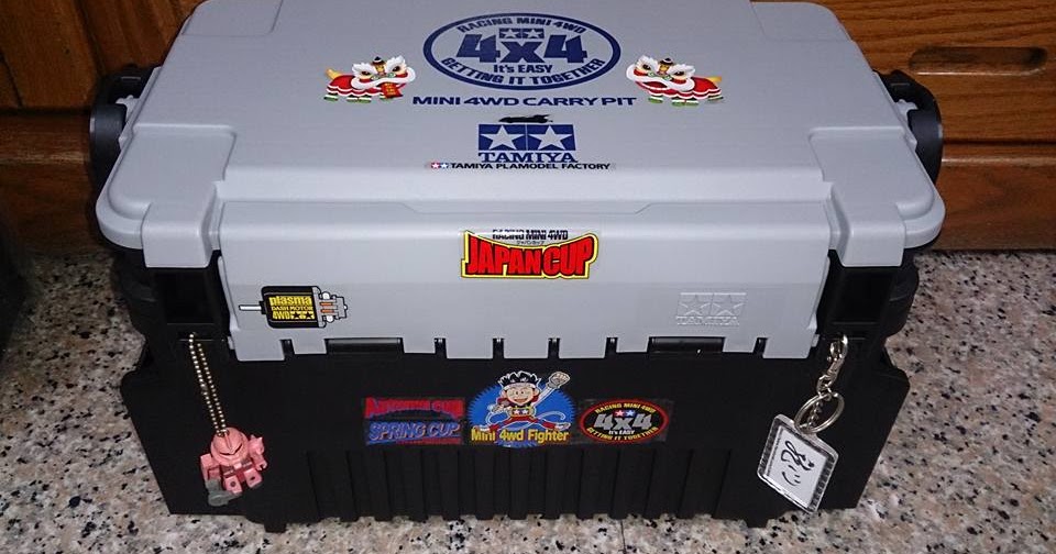 Jhan 個人模型製作工房 model toy making studio (^-^): TAMIYA Mini 4WD Carry Pit ...