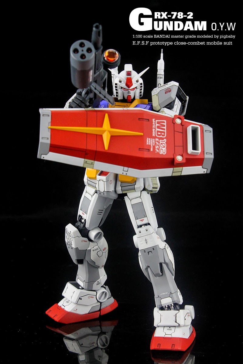 MG 1/100 RX-78-2 OYW Custom Build