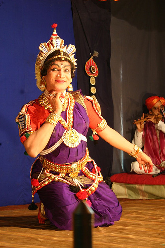Yakshagana - the song (gana) of the yaksha, (nature spirits)