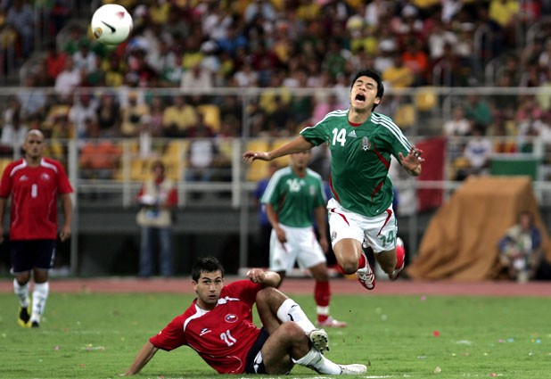 Partidos de la Roja: [04/07/2007] México-Chile | 0:0