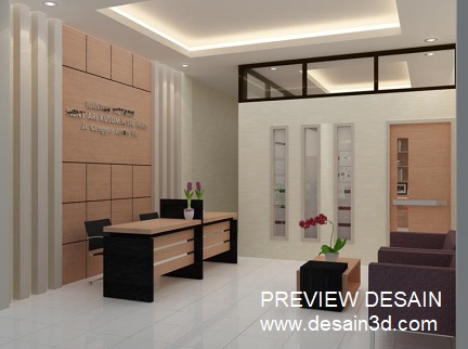 Jasa design ruko kantor notaris view area direktur dan staf - ARUSHA ...