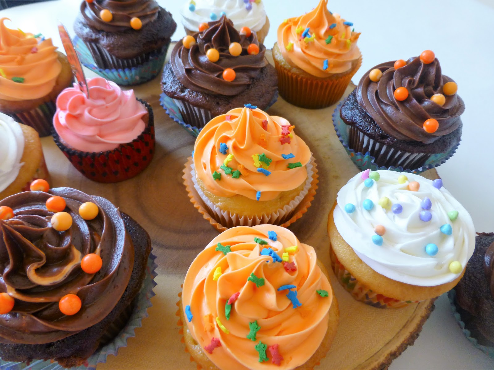 CakeSophia: Colorful muffins