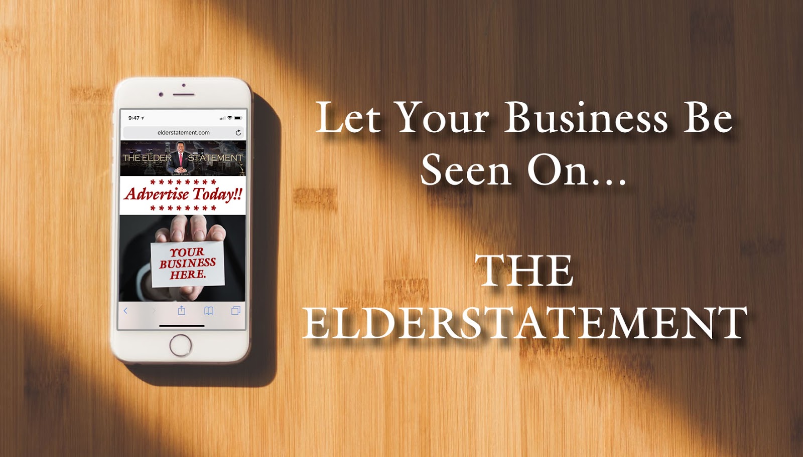 Advertise - The Elder Statement