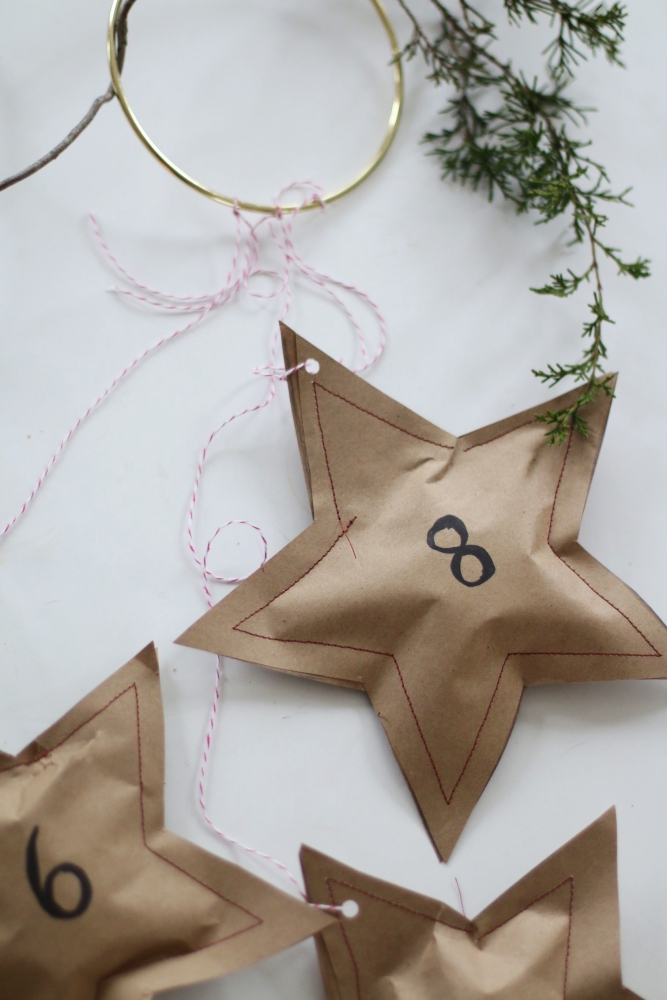 eyeful of lovely: DIY Star Advent
