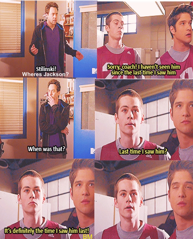 Funny moments of stiles stilinski | Top TEN