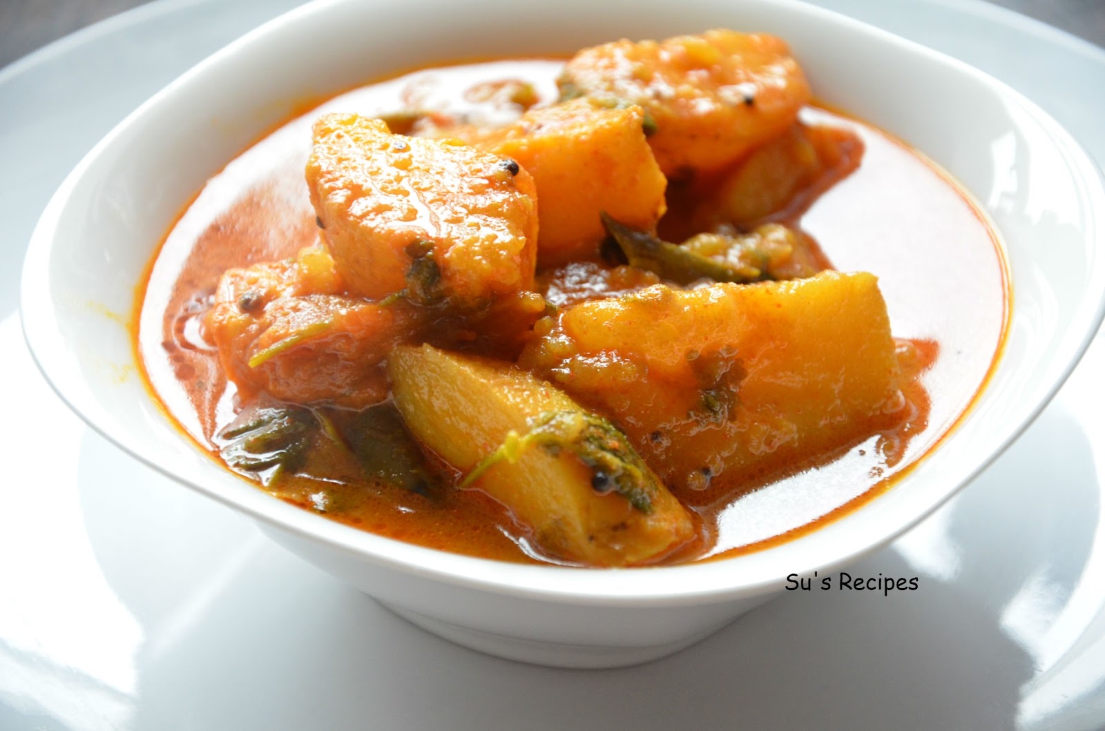 Su's Recipes: Potato Curry