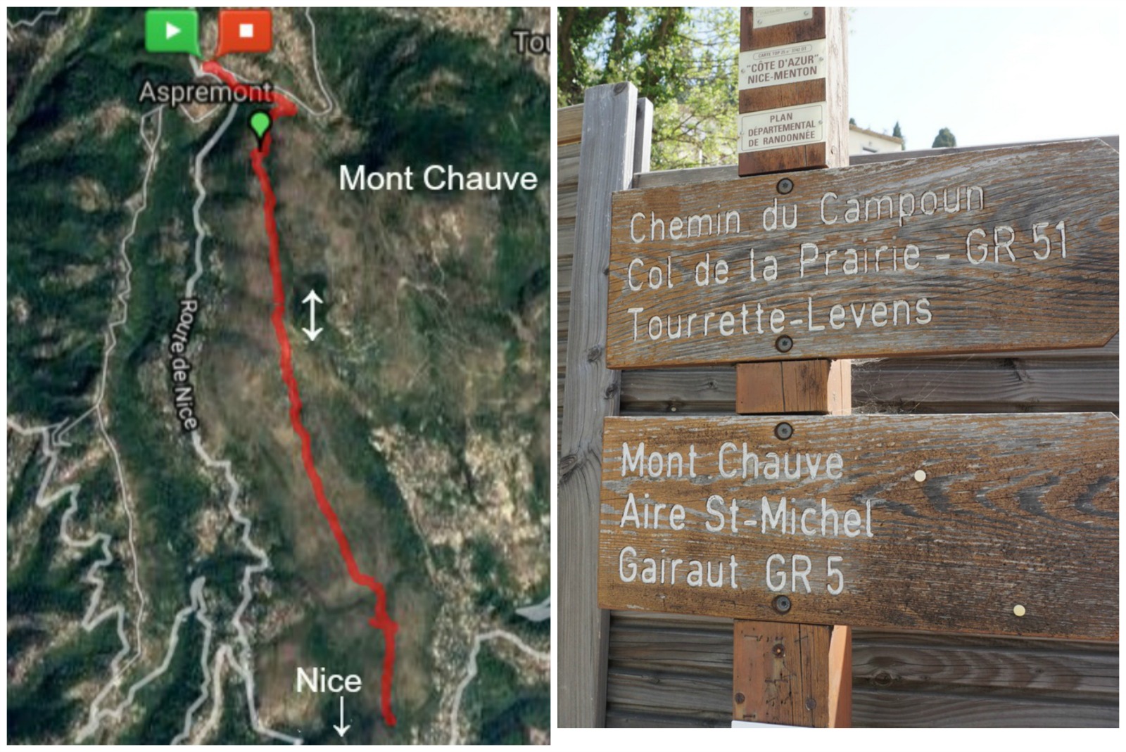 Exploring the southernmost leg of GR5 from Aspremont | Hiking and ...