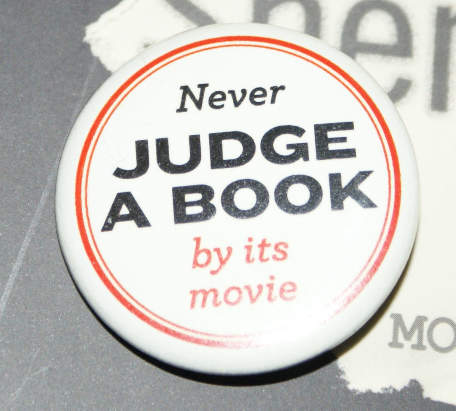 Never Judge A Book By Its Movie