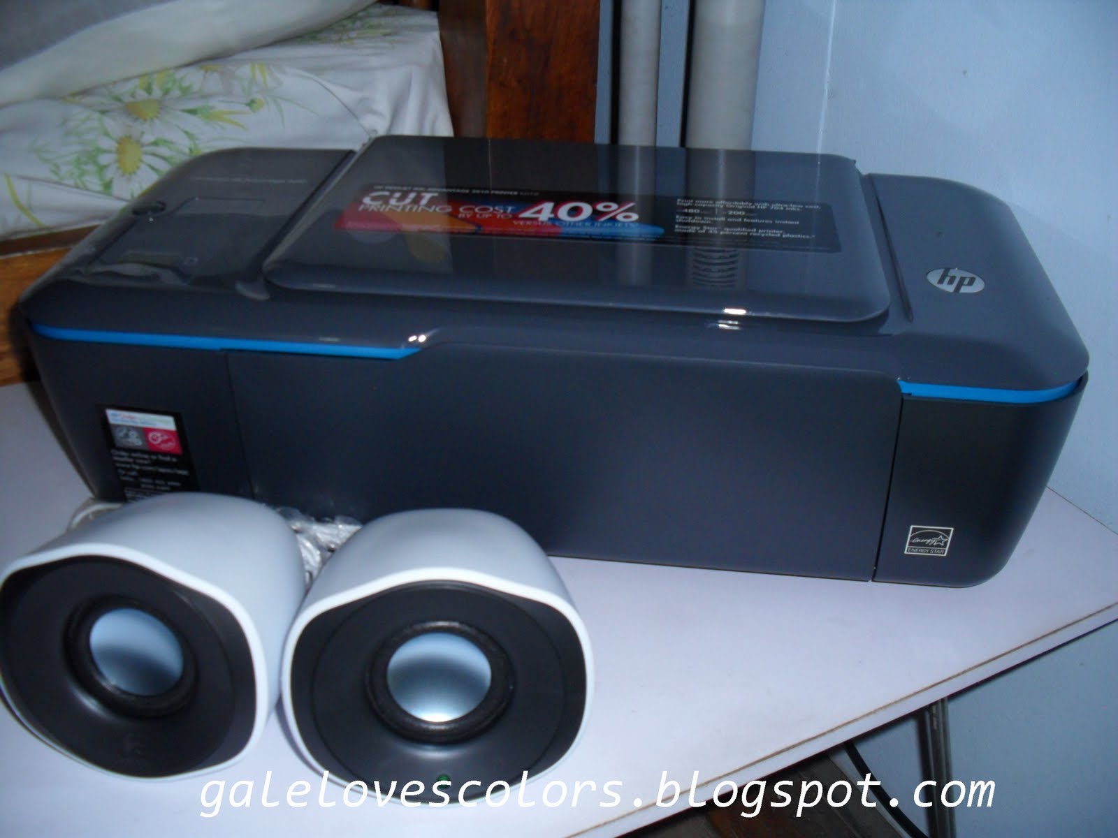 Gale Loves Colors: GADGET Review: HP Deskjet Ink Advantage 2010