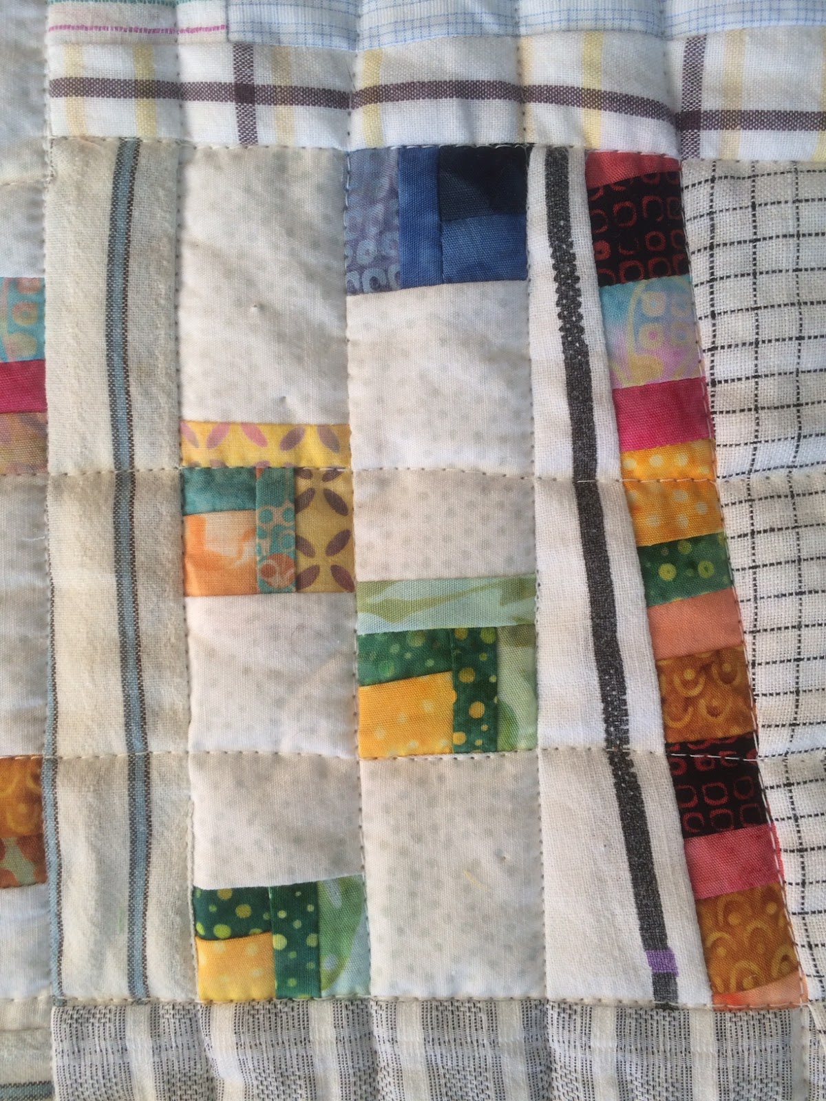 Deb Rowden's Thrift Shop Quilts: Holy Seminoley