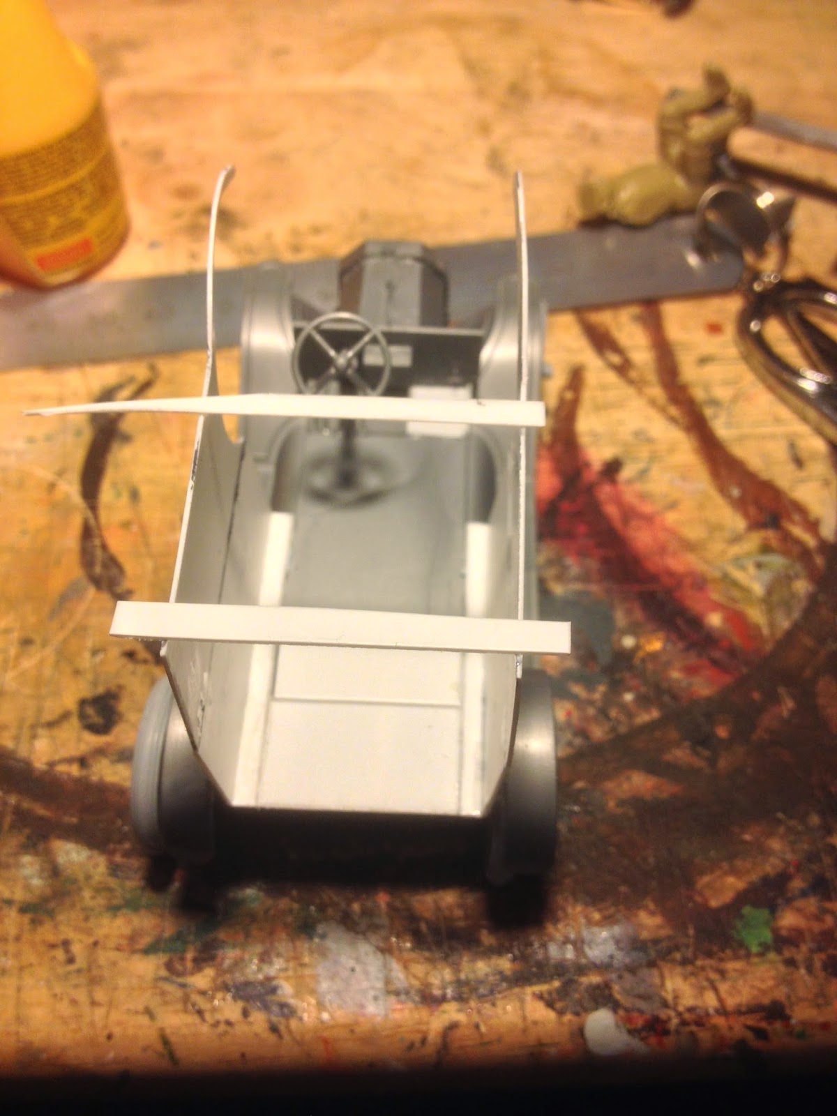 Scale Model Workbench: Ford model T conversion