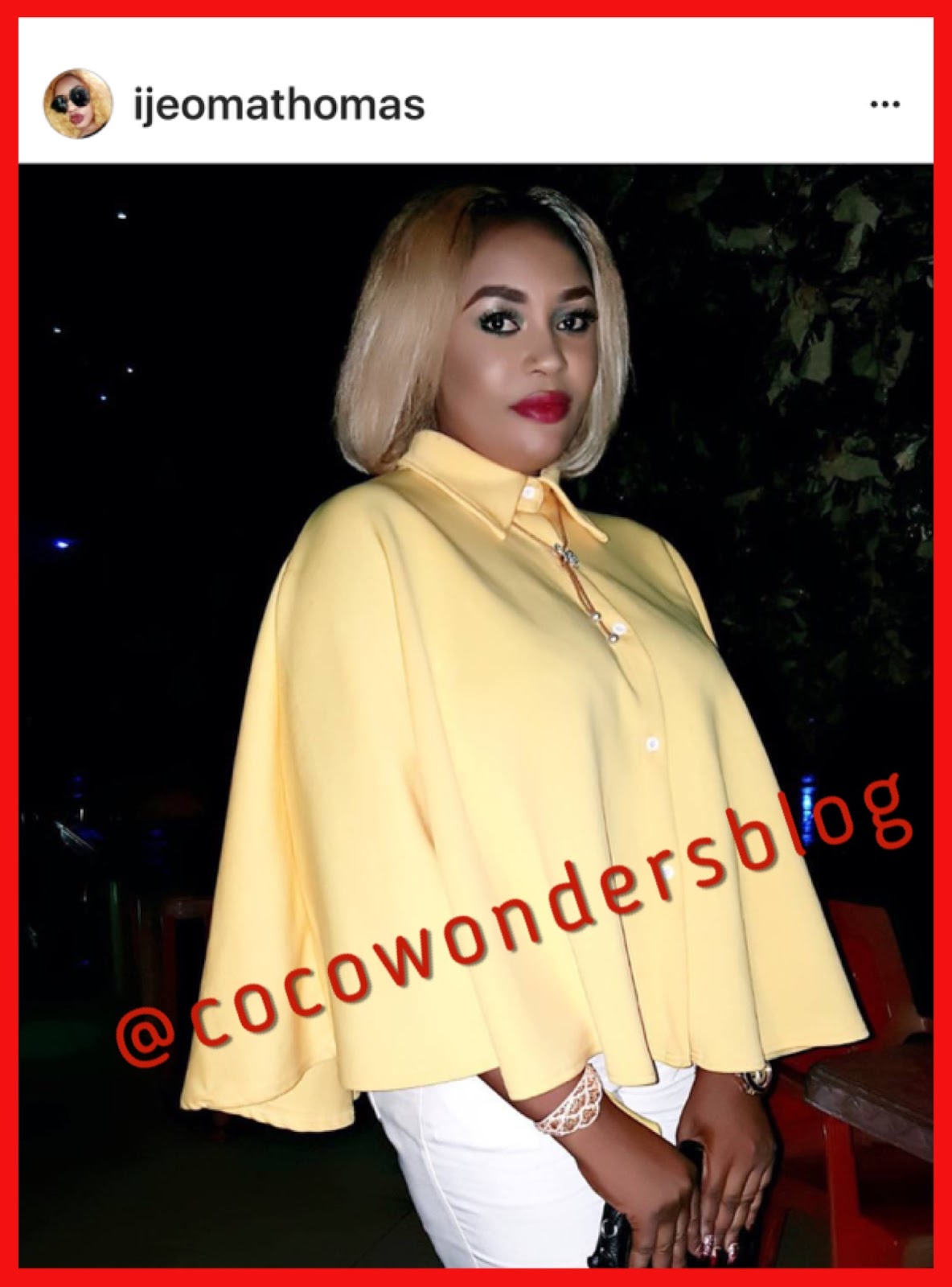 cocowondersblog.com: Nollywood Actress Ijeoma Thomas STUNS In New Photos...