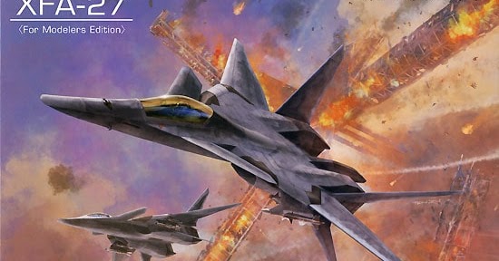 LST MODEL WORK: 1/144 壽屋 ACE COMBAT INFINITY XFA-27 Work I 開箱報告