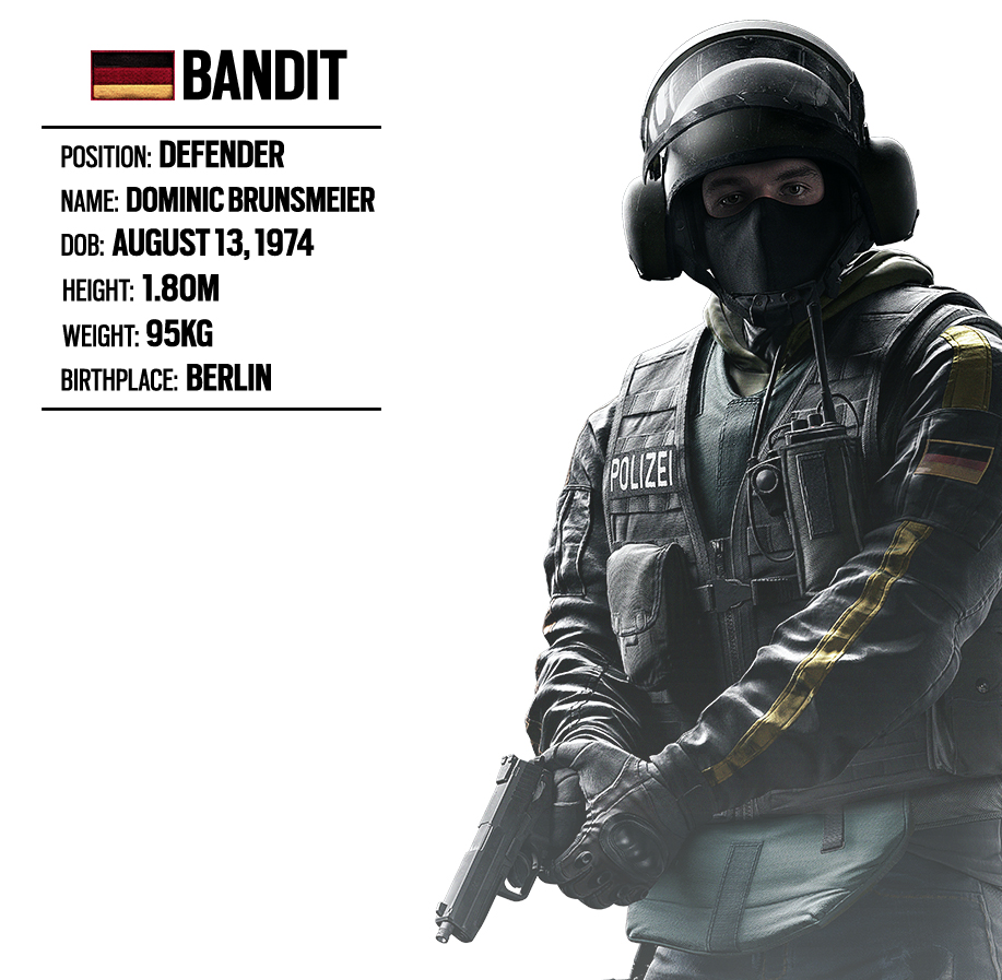 The Wolf Gamer : Personajes de Rainbow Six Siege