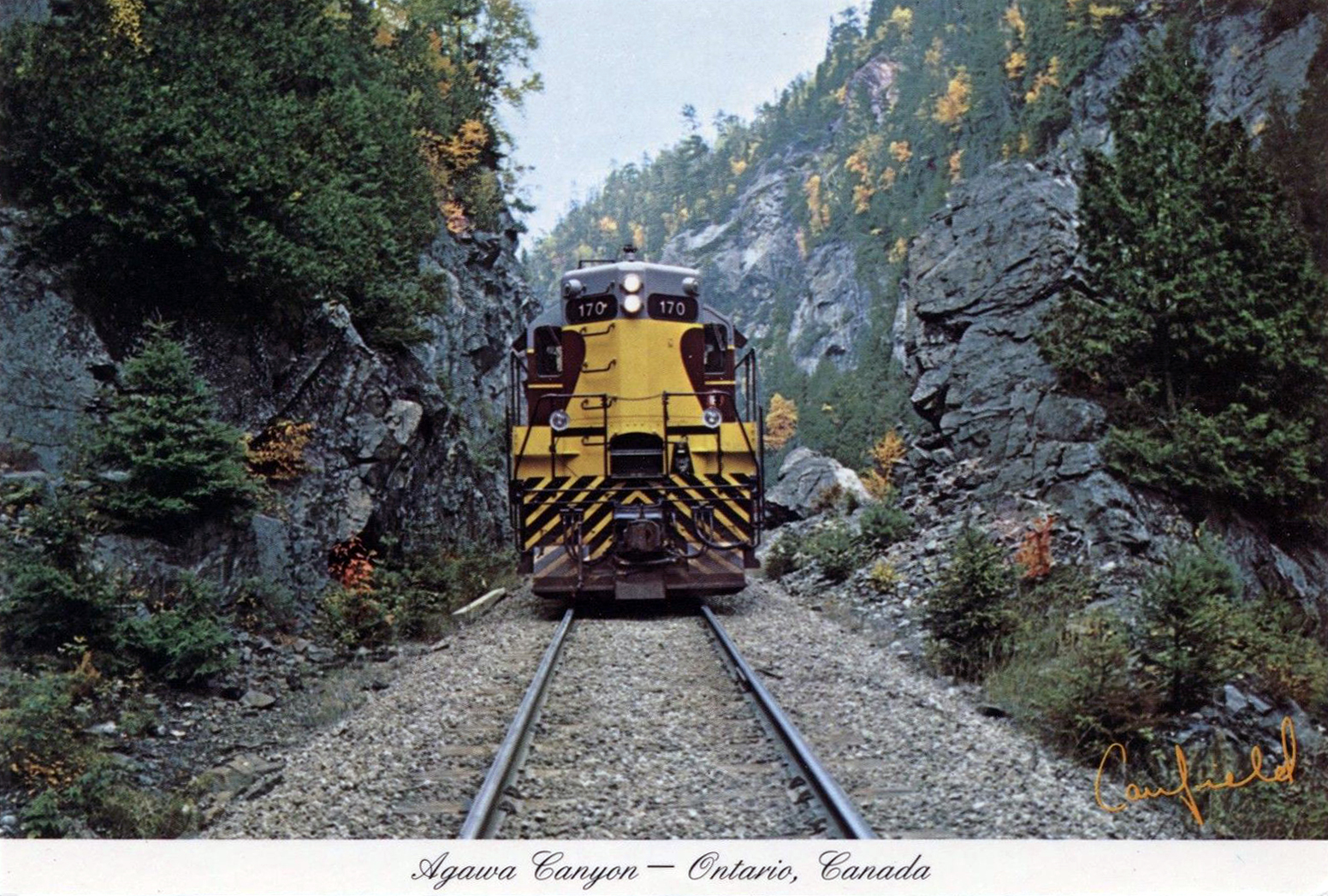 transpress nz: Agawa Canyon Tour Train, Ontario, Canada