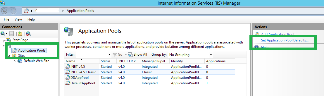 Code Bits Iis Automatically Restart Stopped Apppools