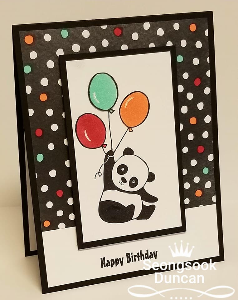 Seongsook's Creations: Party Panda Stamp set