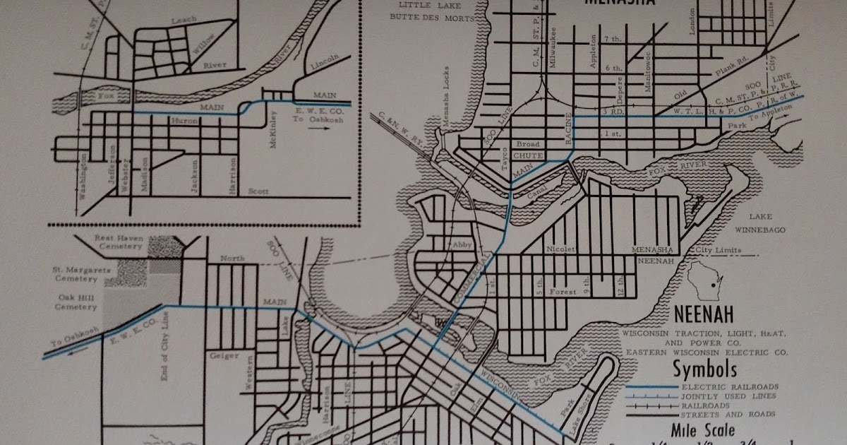 MENASHA: Trolley Map