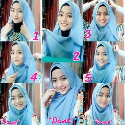 Tutorial Hijab Untuk Ke Kampus