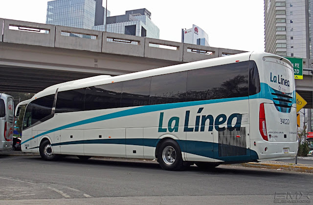 Ómnibus Cuauhtémoc: La Línea - Bus-México