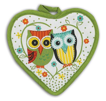 Whimsical Owl Store: Owl Kitchen Towel Set-Life's A Hoot- 4 Piece