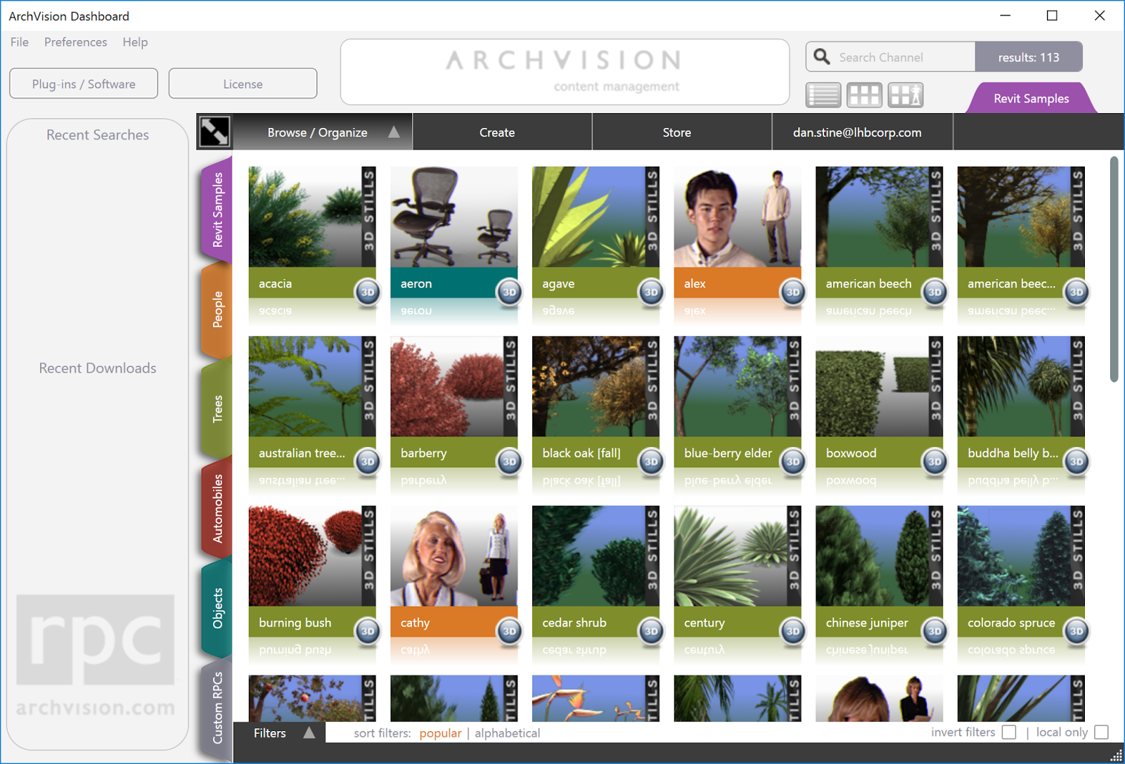 BIM Chapters: ArchVision Entourage (RPC) in Revit and Beyond