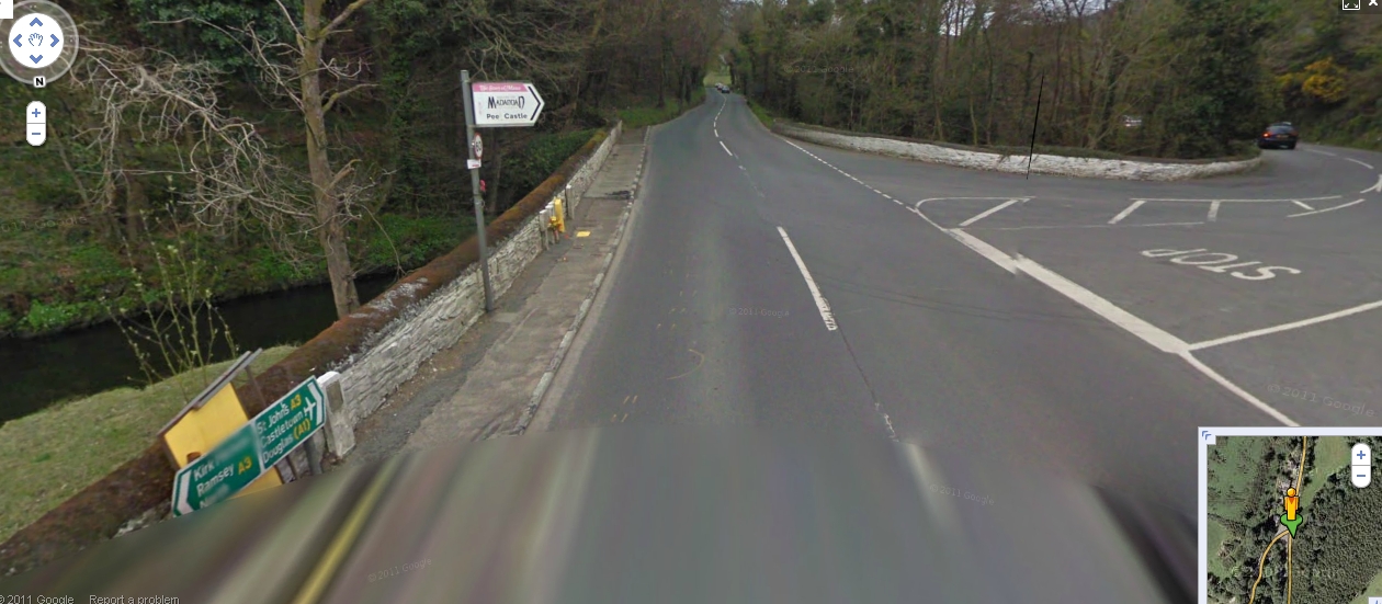 My Royal Enfields: At Ballig Bridge