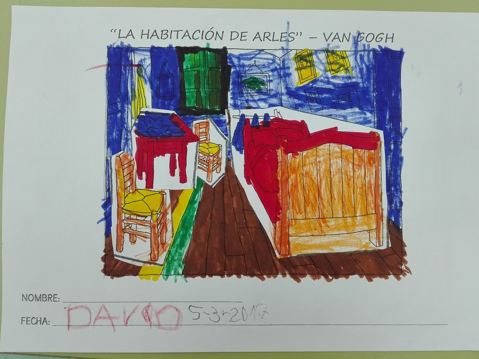 Juntos descubrimos el mundo: PROYECTO: "VINCENT VAN GOGH"