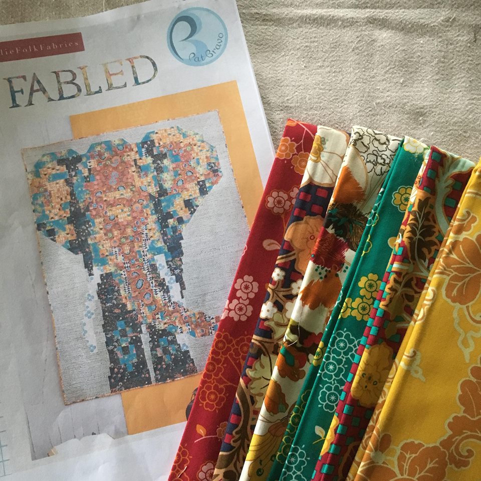 gemini stitches: "Fabled" quilt