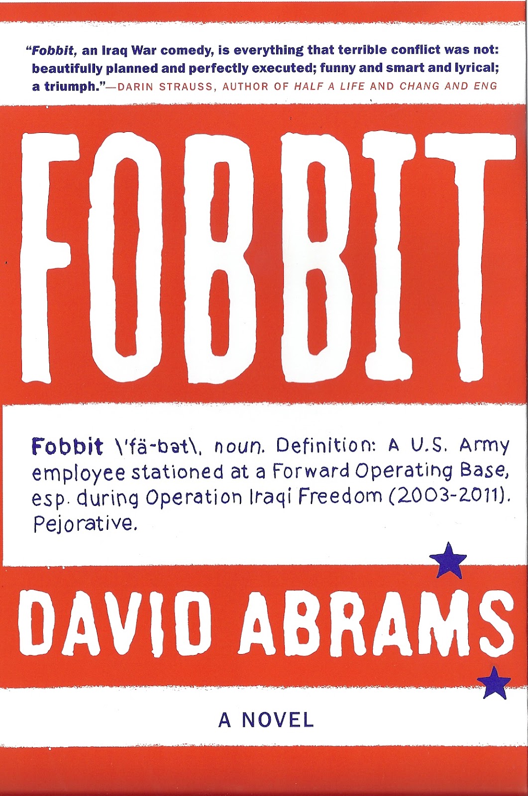 The Quivering Pen: Fobbit, the Cover